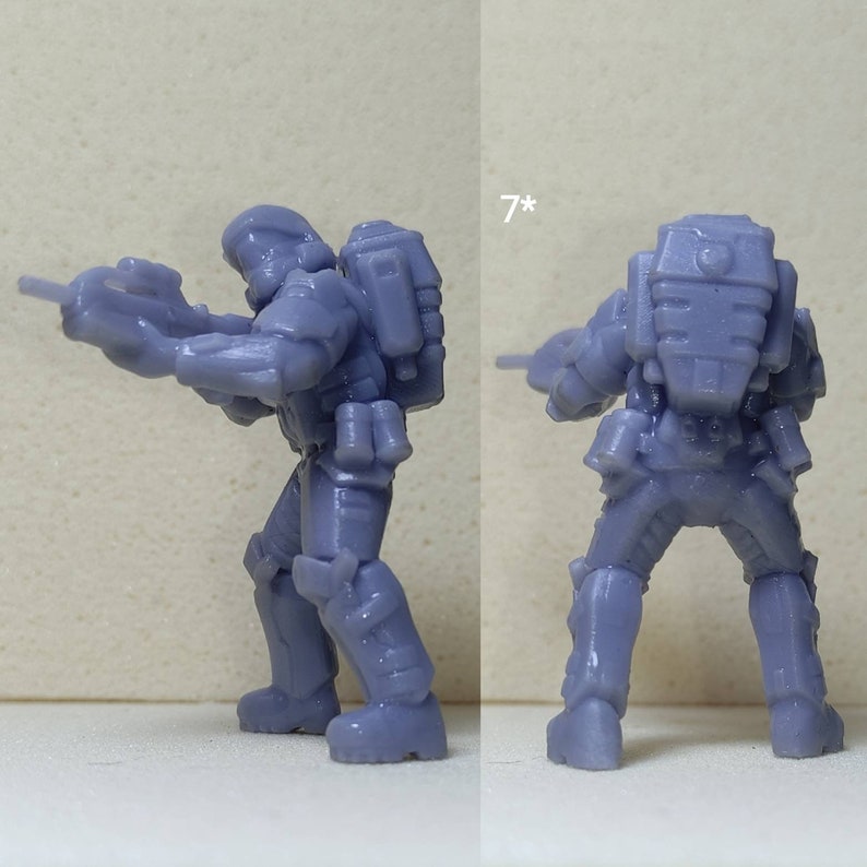 Halo 3 ODST Miniatures - Etsy
