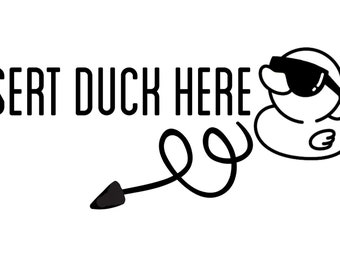 Insert Duck Here | Etsy