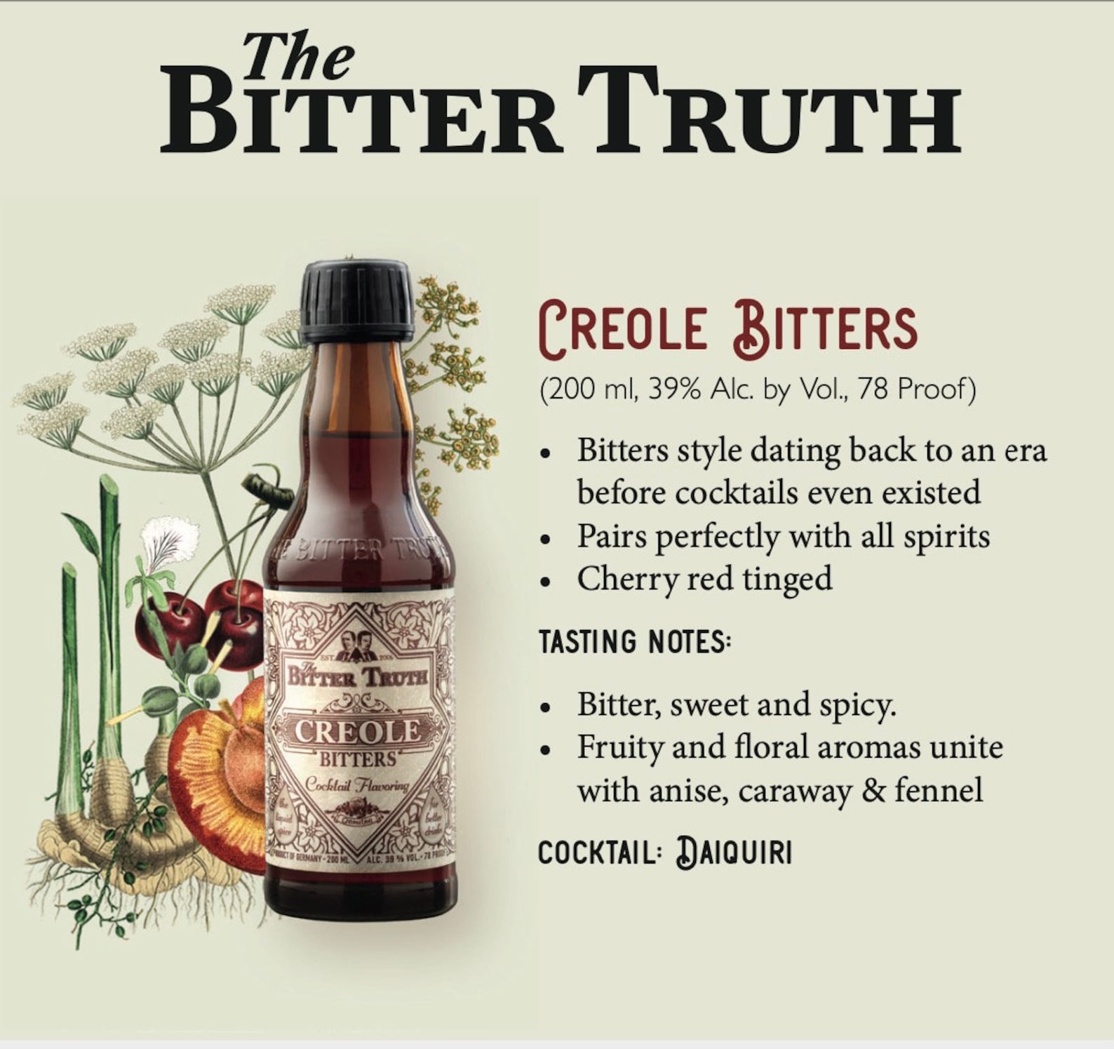 The Bitter Truth Creole Bitters - Etsy