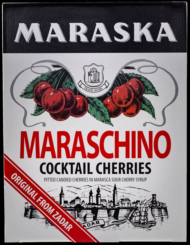 Maraska Maraschino Cocktail Cherries - Etsy