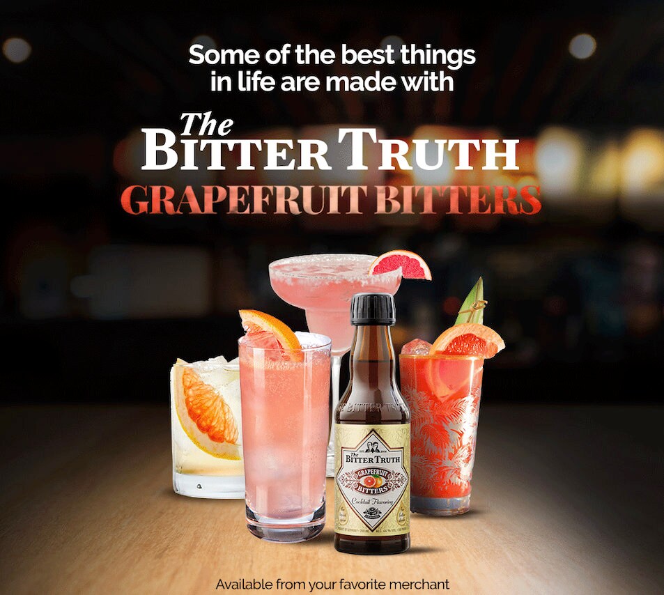 The Bitter Truth Grapefruit Bitters - Etsy