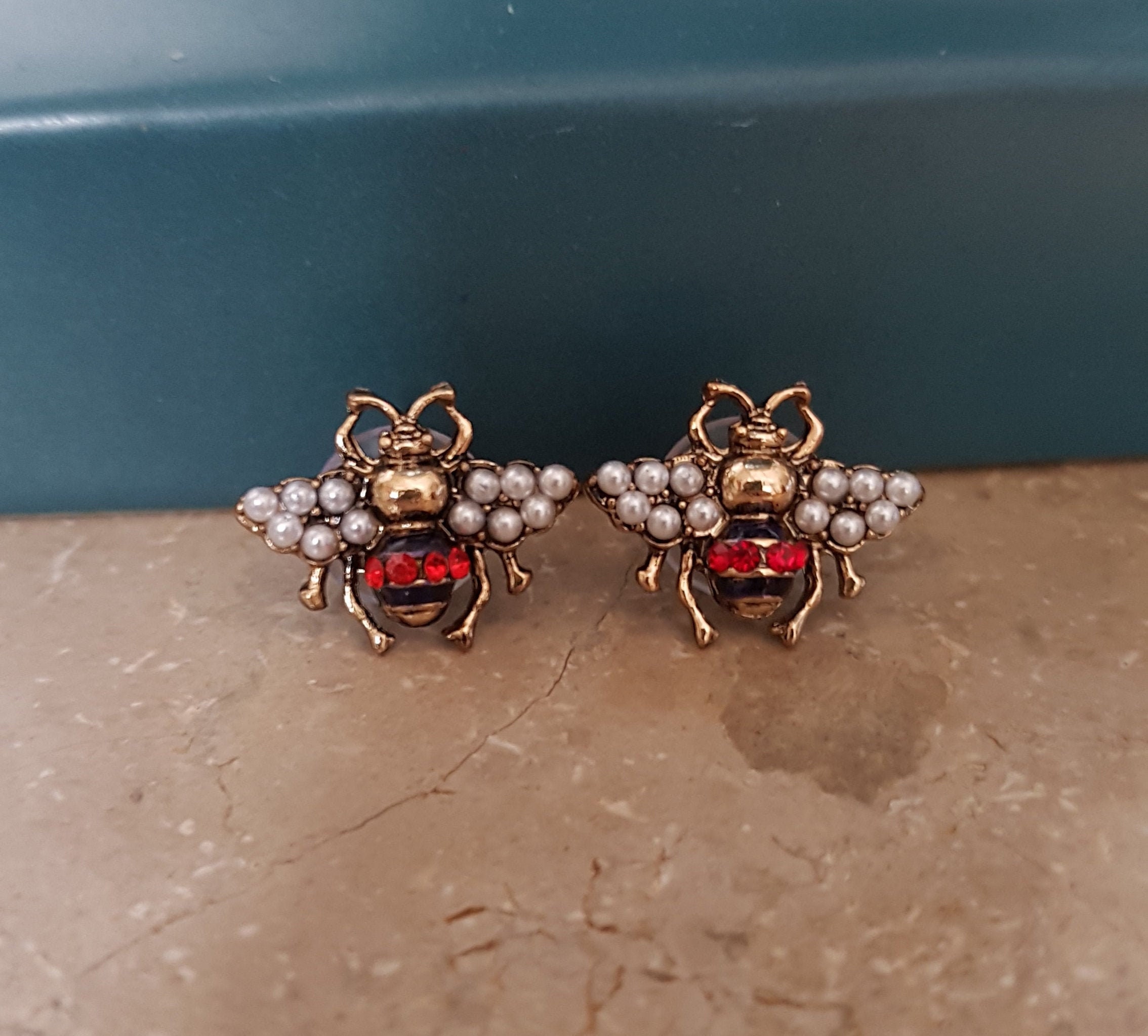 Gg Earrings Etsy