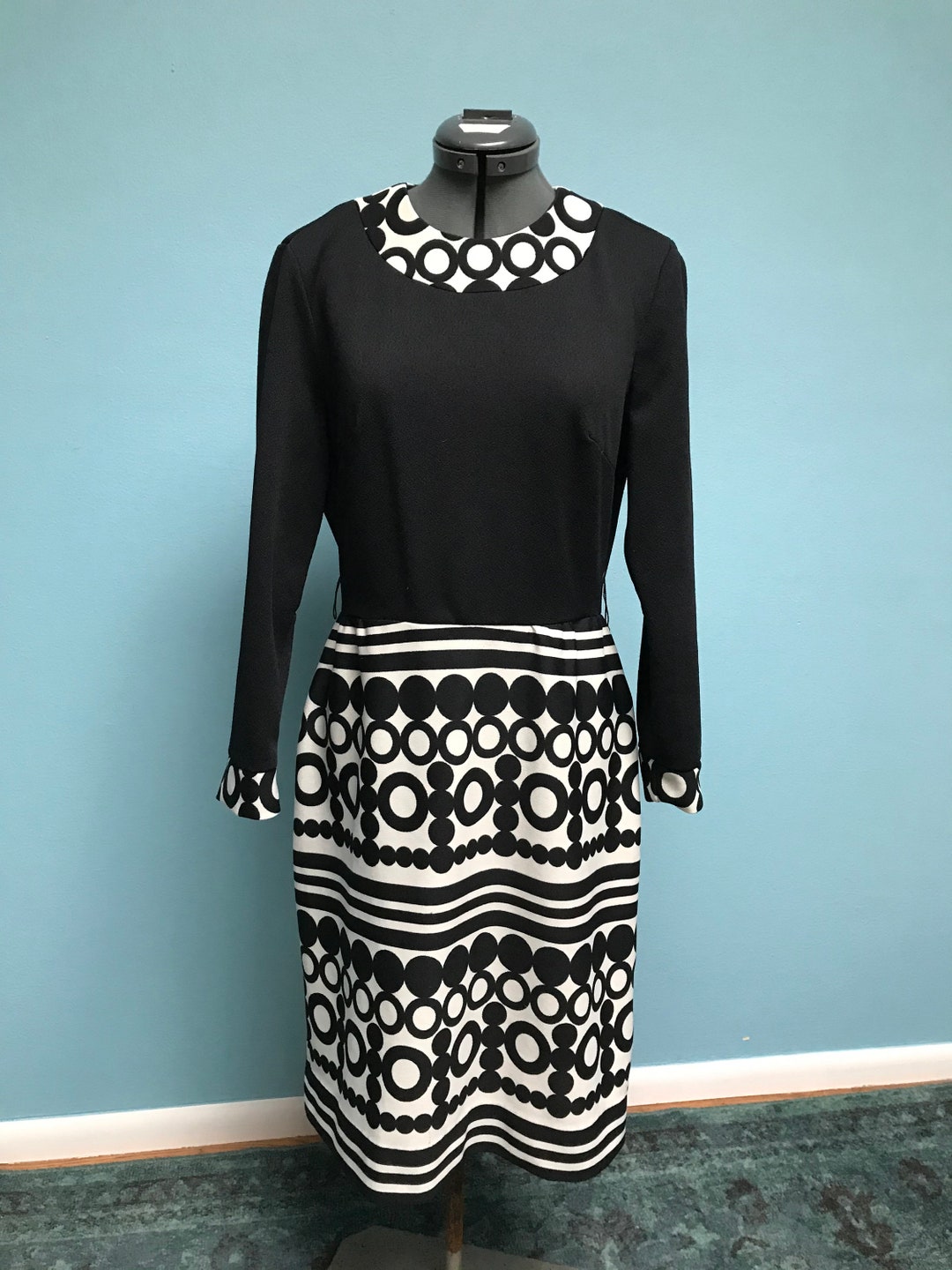 Mod Circle Dress - Etsy
