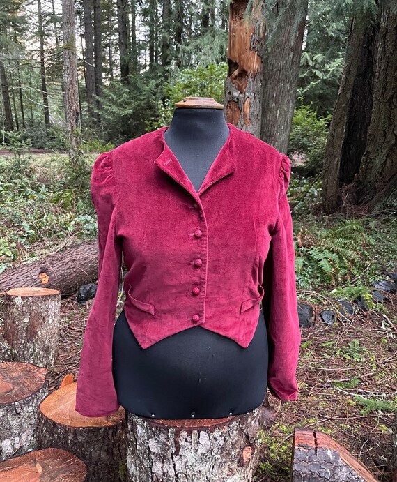 Burgundy evening jacket - Gem