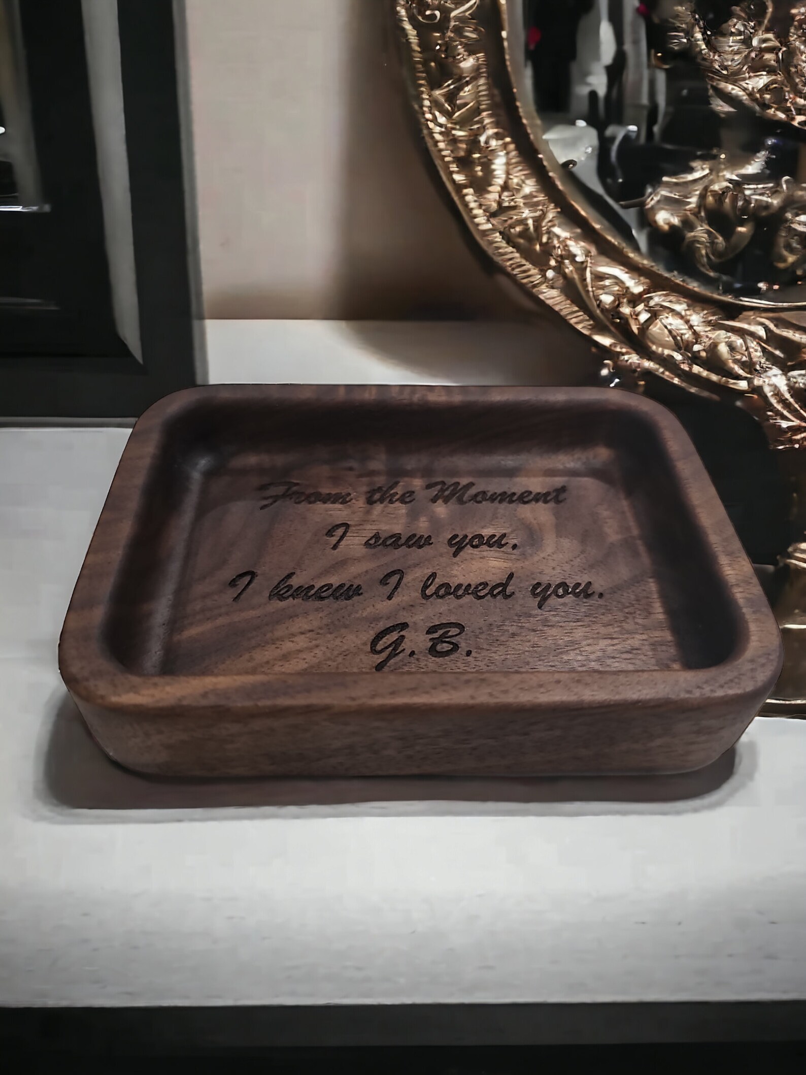 Personalized Ring Tray - Etsy
