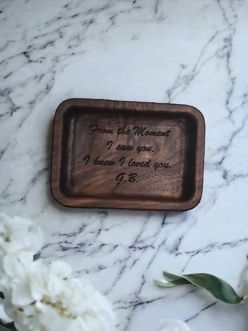 Personalized Ring Tray - Etsy