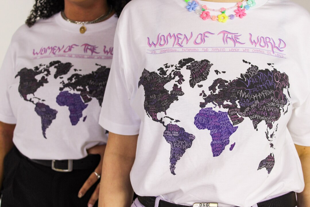 Women of the World T-shirt Lilac Feminist T-shirt Sex-positive T-shirt ...