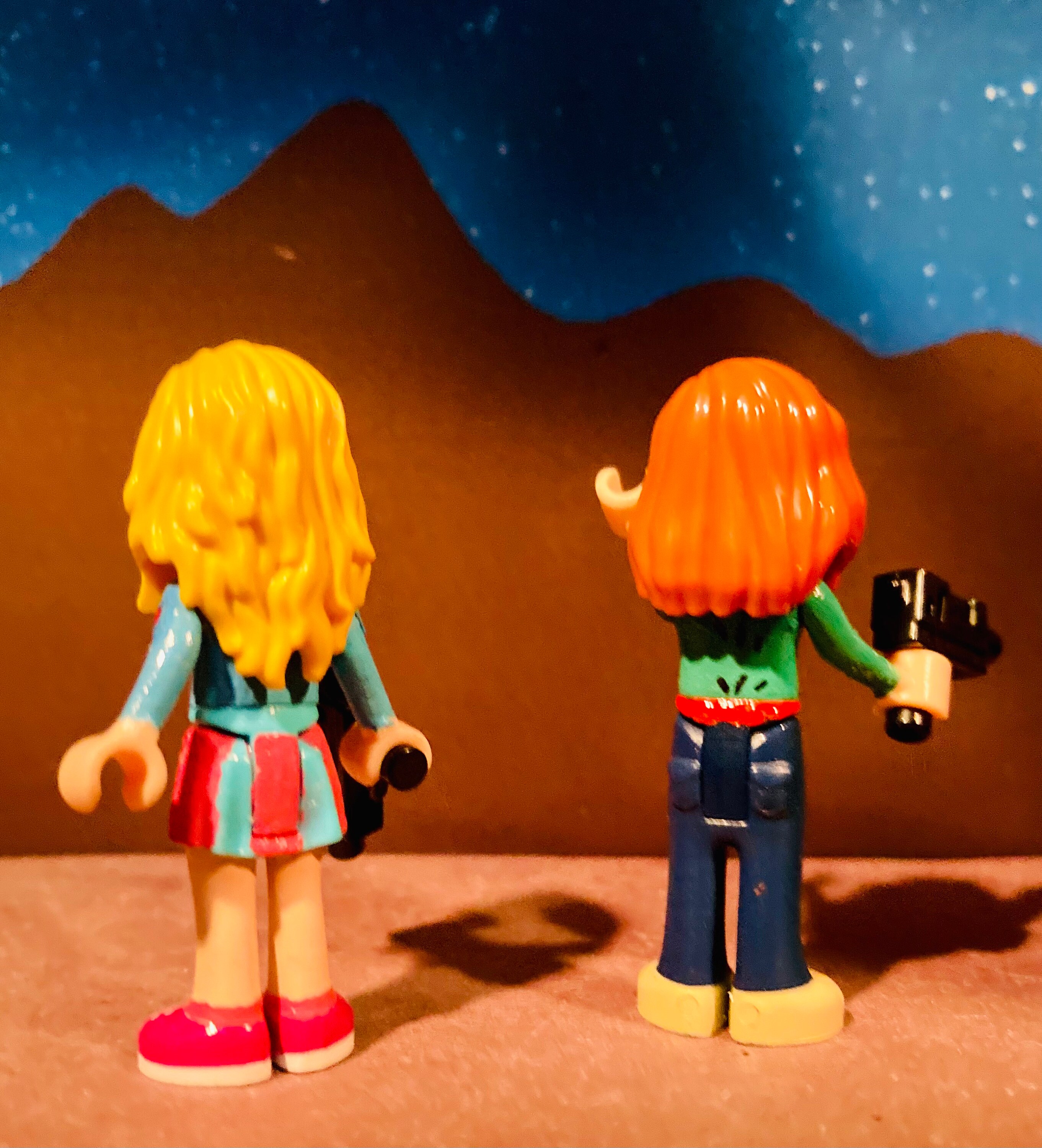 Custom Lego Minifigures of Sam and Reggie From Night of the Comet 1984 ...
