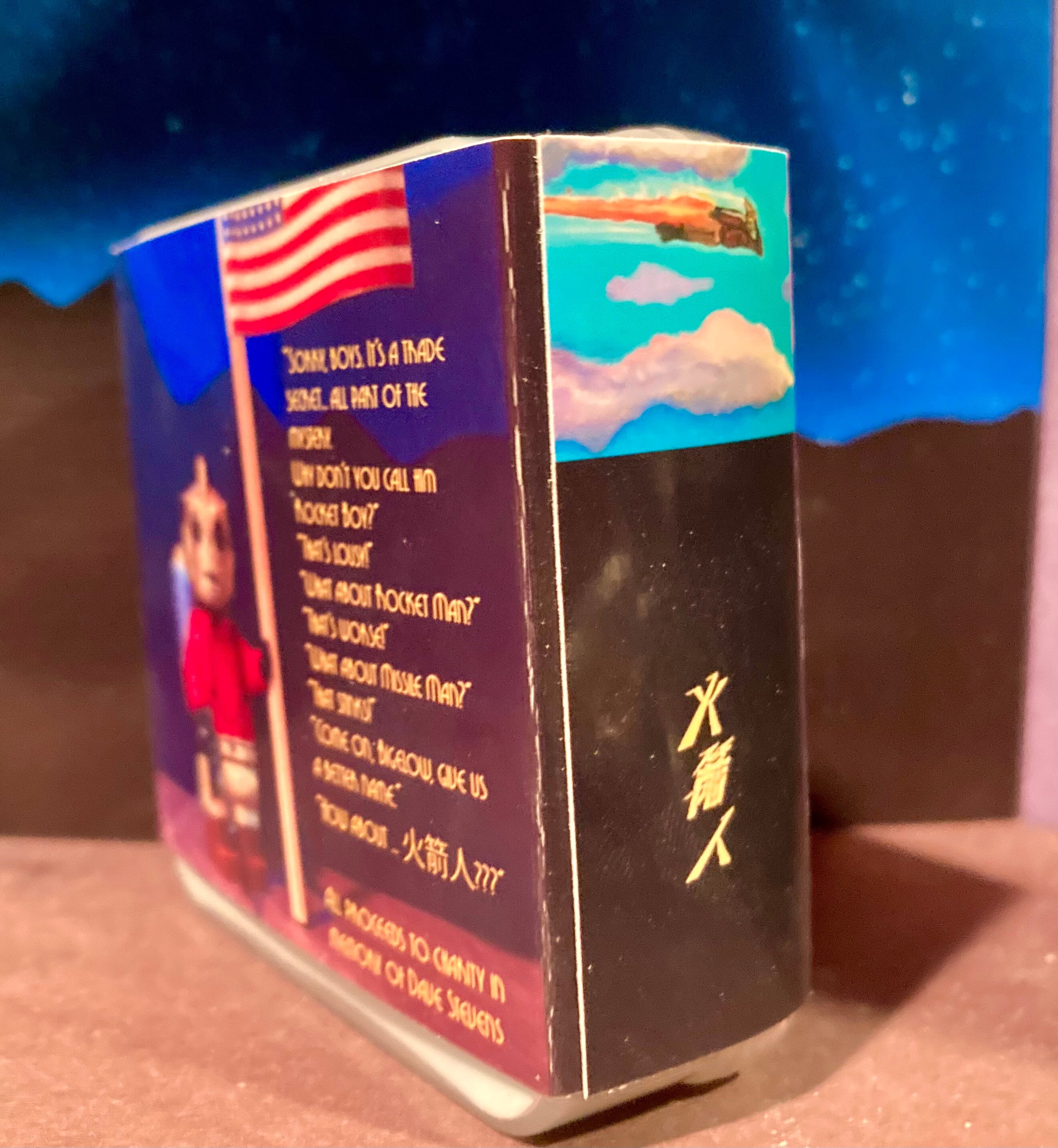 Custom Lego Rocketeer Minifigure With Accessories and Case Dave Stevens ...