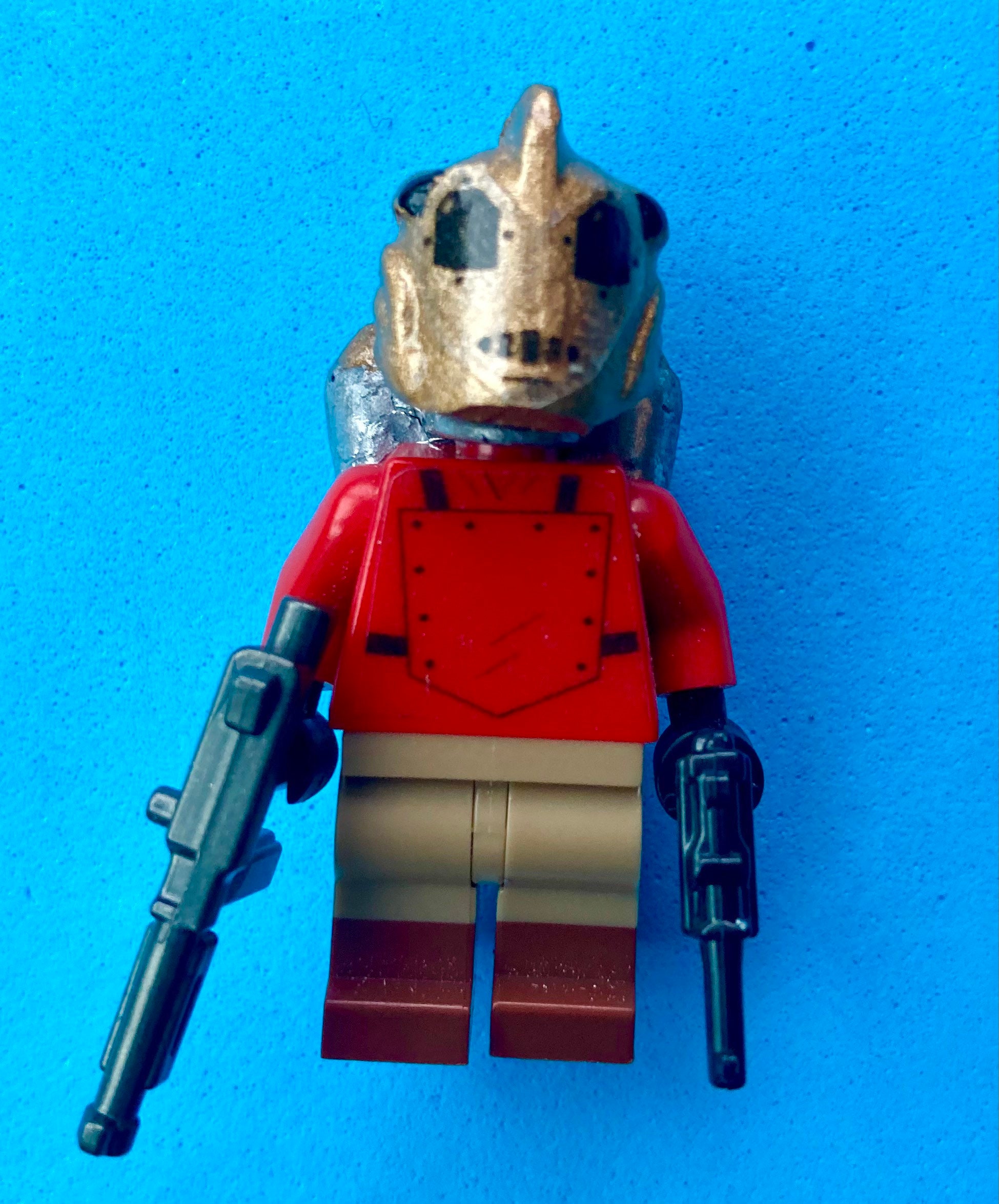 Custom Lego Rocketeer Minifigure With Accessories and Case Dave Stevens ...