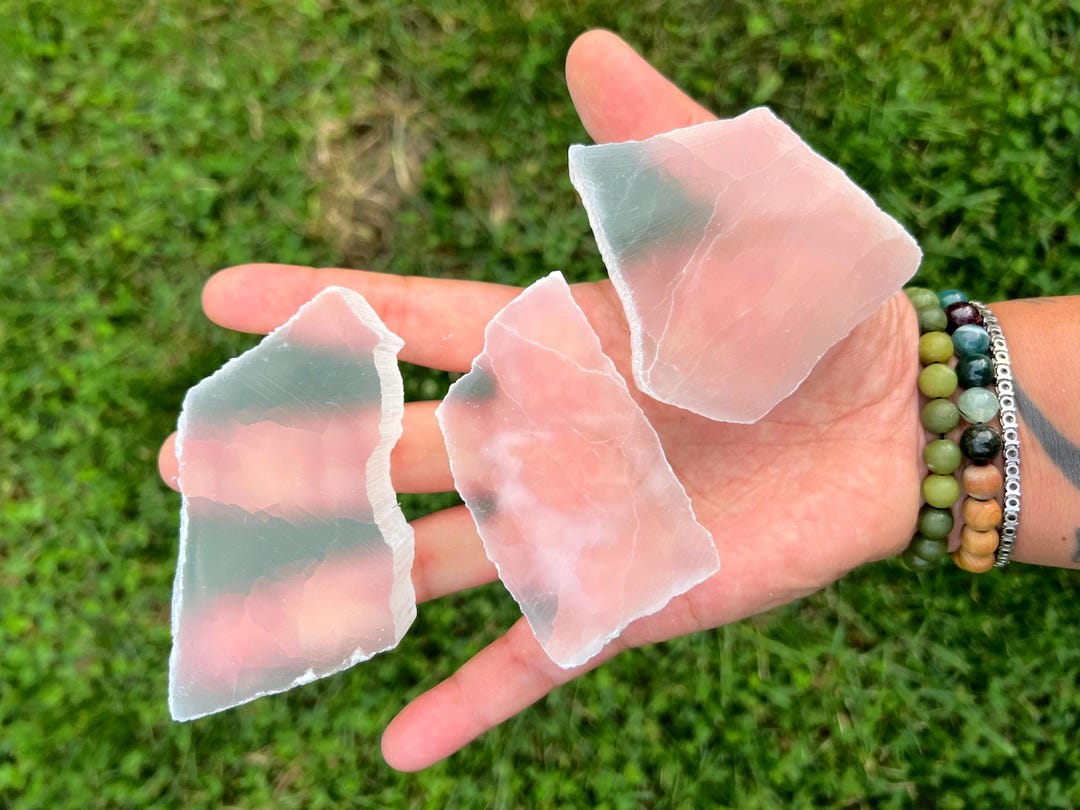 Ulexite Crystal Chunk: Natural TV Stone for Third Eye Clarity - Etsy
