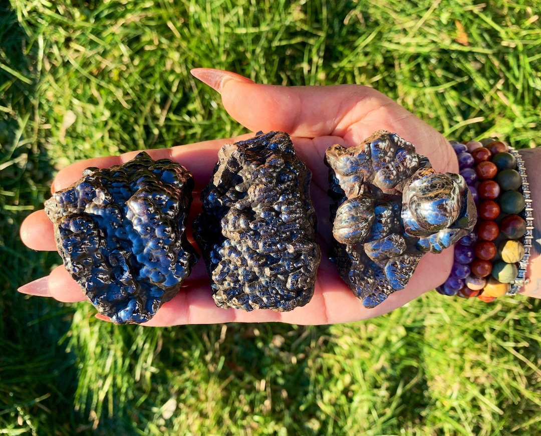 Raw Hematite Cluster Grounding Stone Aquarius Stone Scorpio Stone Root Chakra Magnetic Stone ...