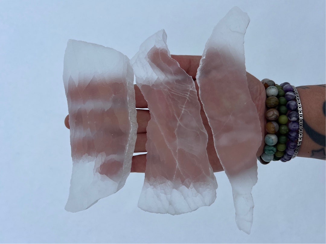 Large Ulexite Clear Slab Third Eye Clarity Crystal Natural Imagination ...
