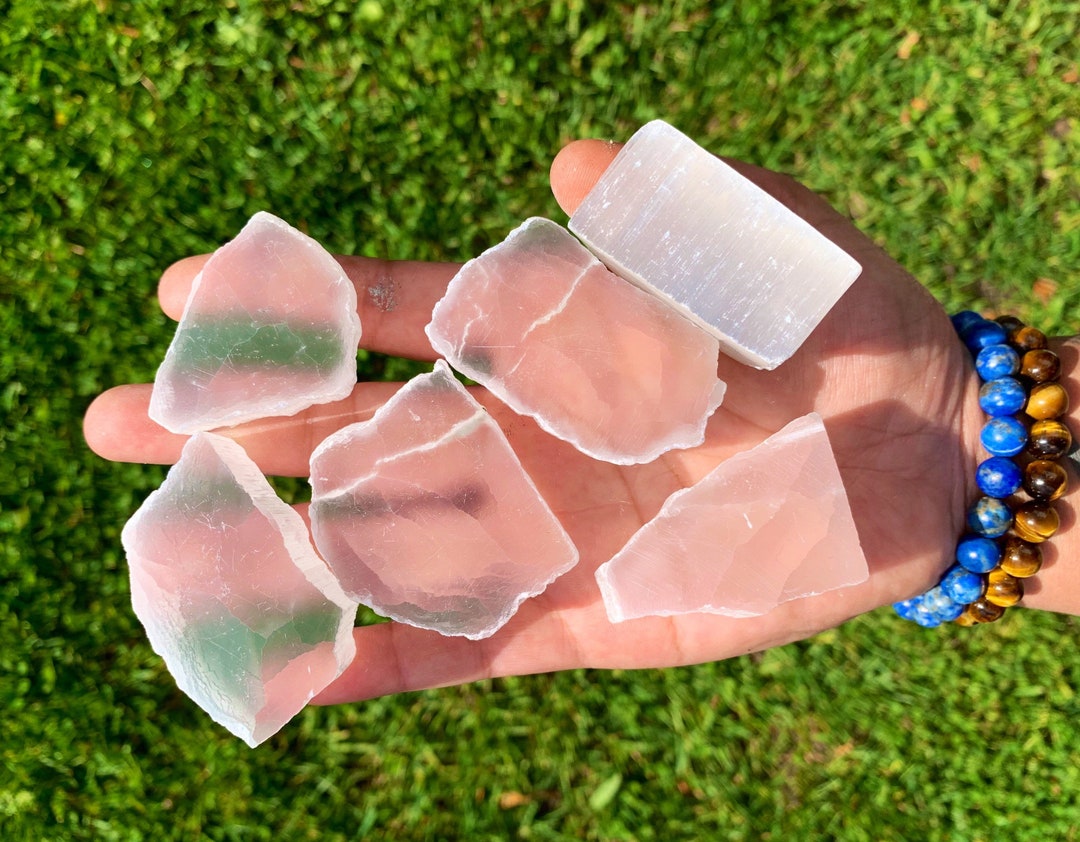 Small Ulexite Chunks Third Eye Clarity Crystal Natural Imagination TV ...