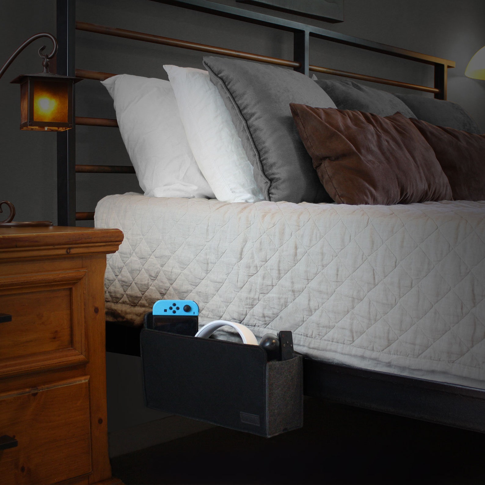 Couch/bedside Gaming Organizer Caddy | Etsy