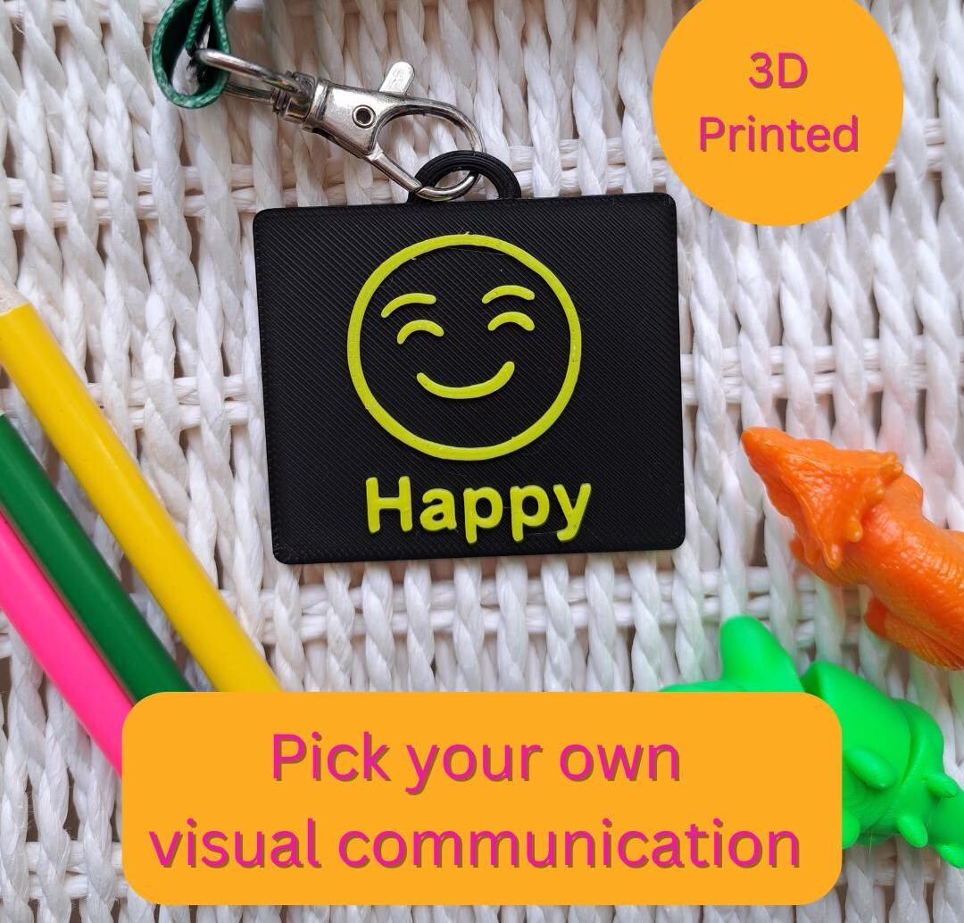 Custom Communication Tags: Emotion & Action Symbols, PECS, AAC - Etsy