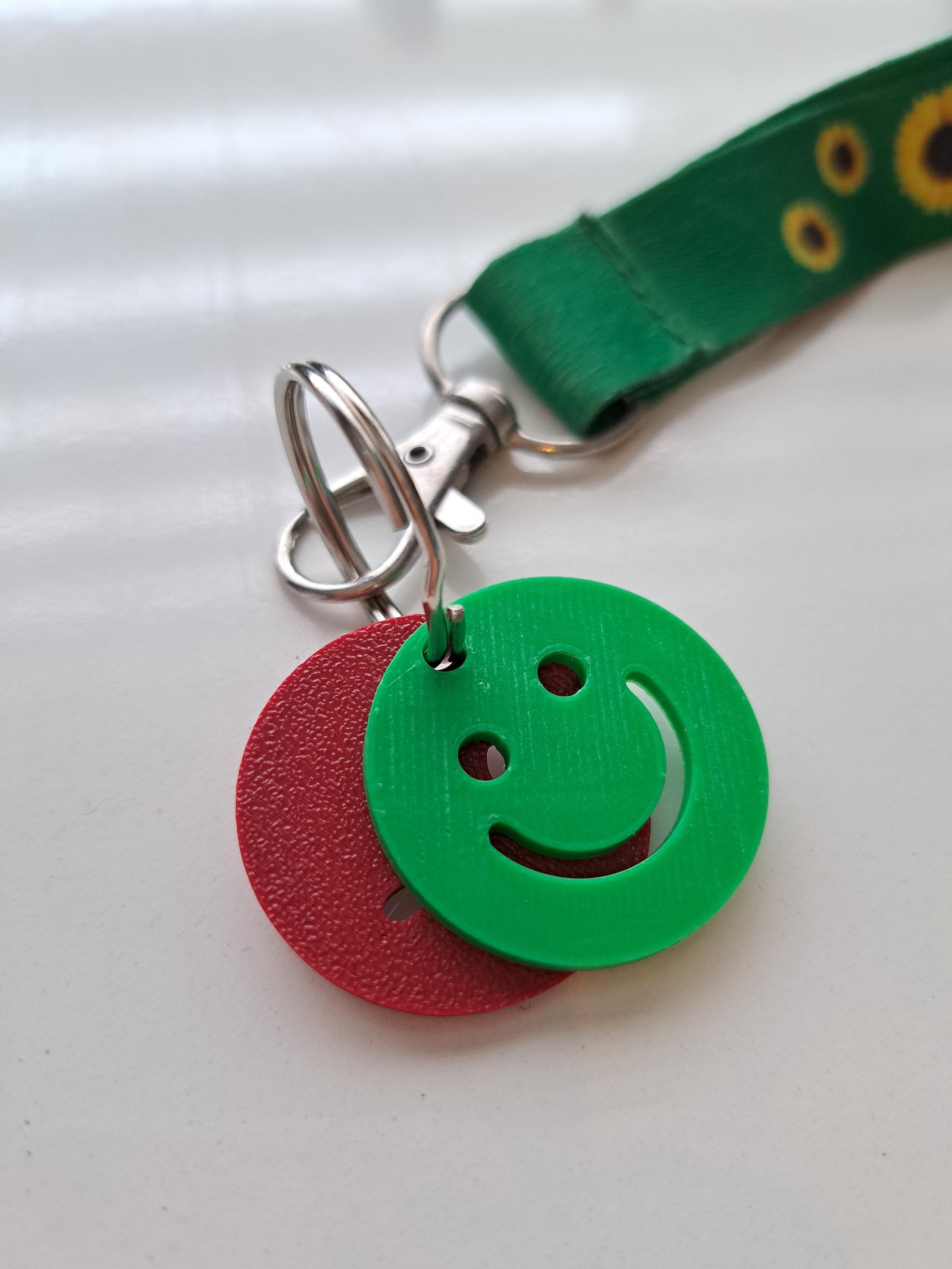 Happy Sad Emotion Tags: Autism Nonverbal Communication Keychain - Etsy UK