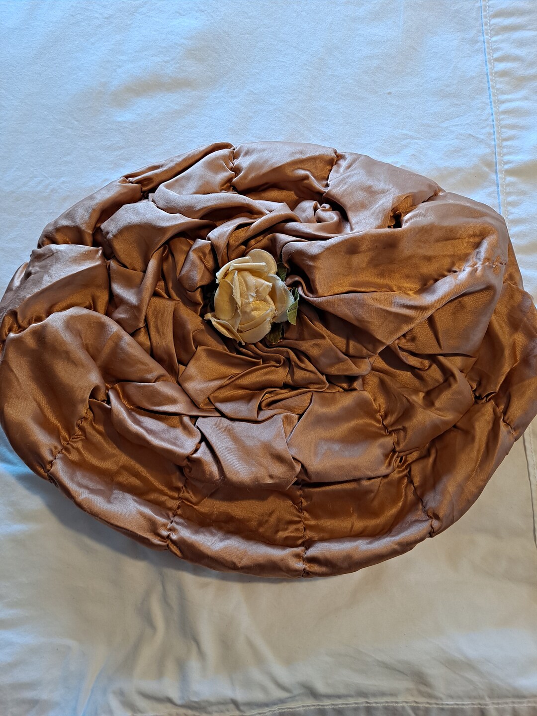 ANTIQUE Vintage PAJAMA BAG Boudoir Lingerie Laundry Elastic Pouch ...