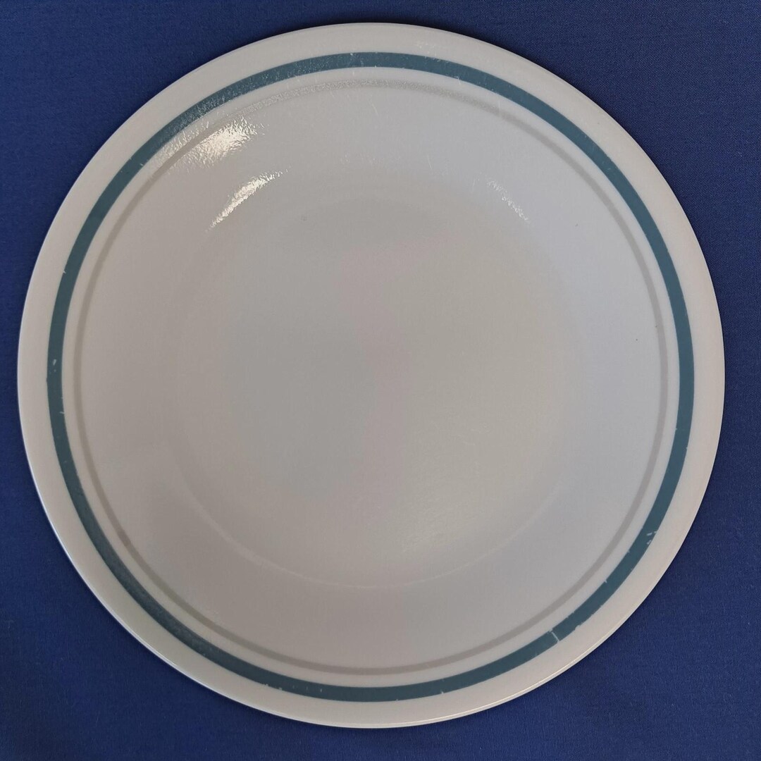 Vintage Corelle INDIGO 6 3/4" BREAD PLATE Corning Butter Dessert ...