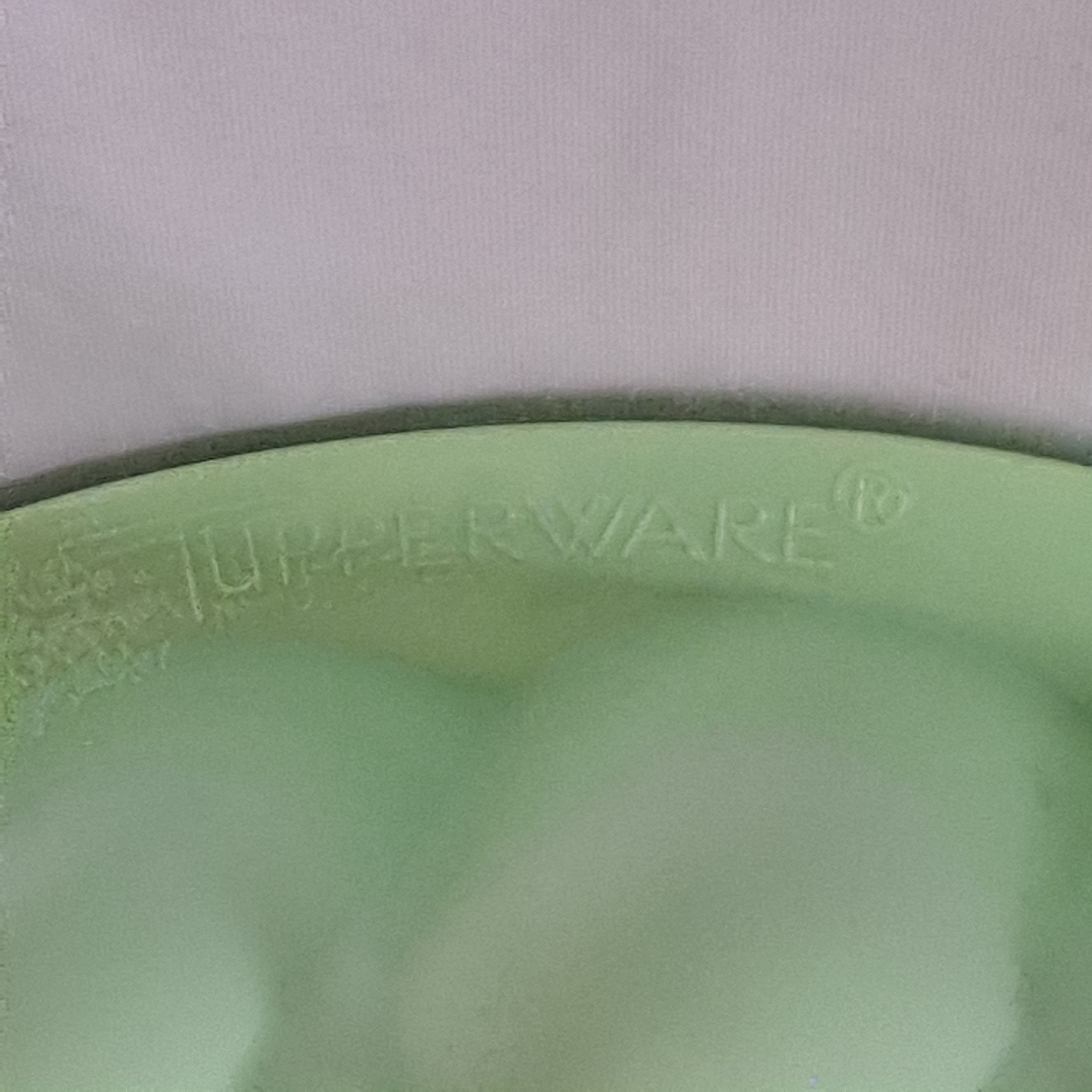 Vintage TUPPERWARE JEL-RING Jell-o Mold Ice 1202 Mint Green 3pc Gelatin ...