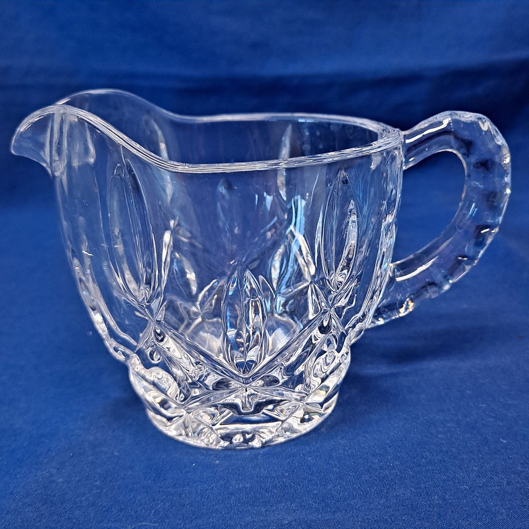 Vintage Gorham Crystal LADY ANNE Glass CREAMER Milk Jar Cup Mug 3 1/8 ...