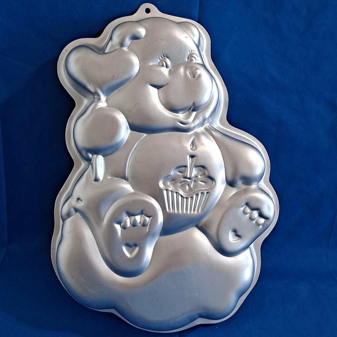 Vintage 1983 Wilton CARE BEARS Cake PAN 2105 -1793 Birthday Baking Mold ...