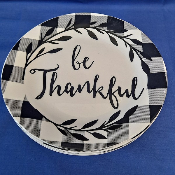 Thankful Plates - Etsy