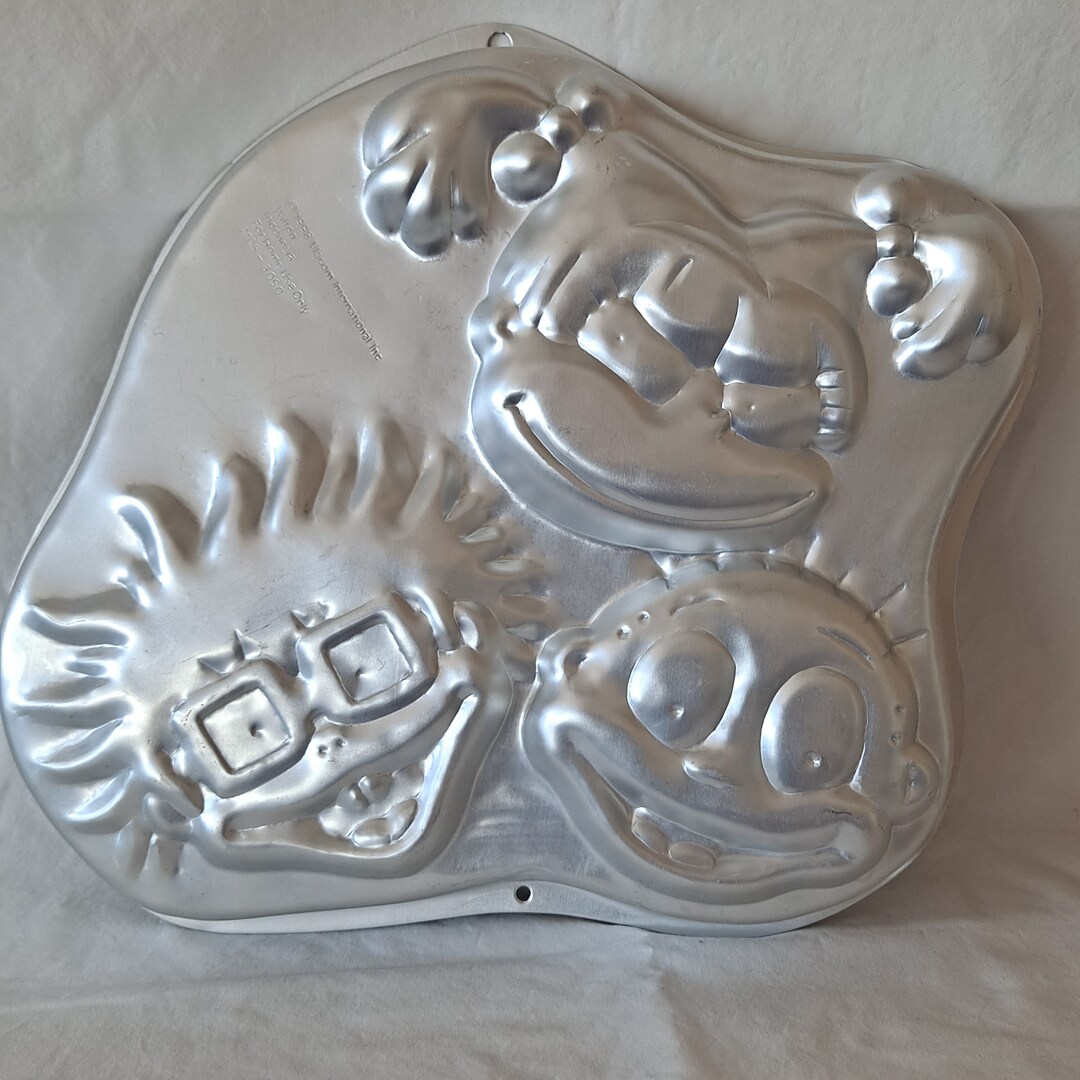 Vintage Viacom 1998 Wiilton RUGRATS Cake PAN 2105-3050 Baking Mold ...