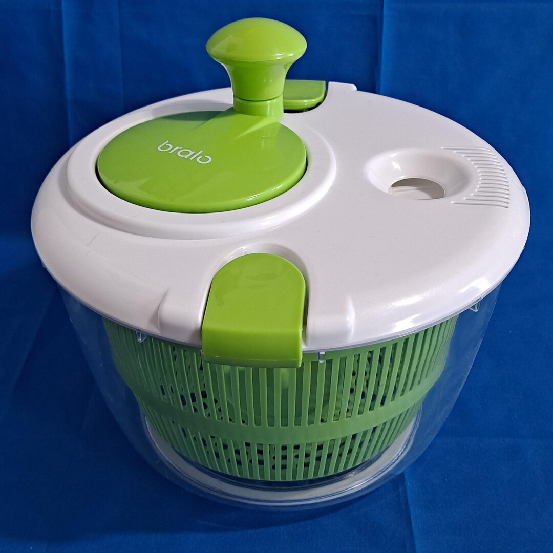 Large Vegetable SALAD SPINNER Fruit Washer Lettuce Drainer Rinser Dryer ...