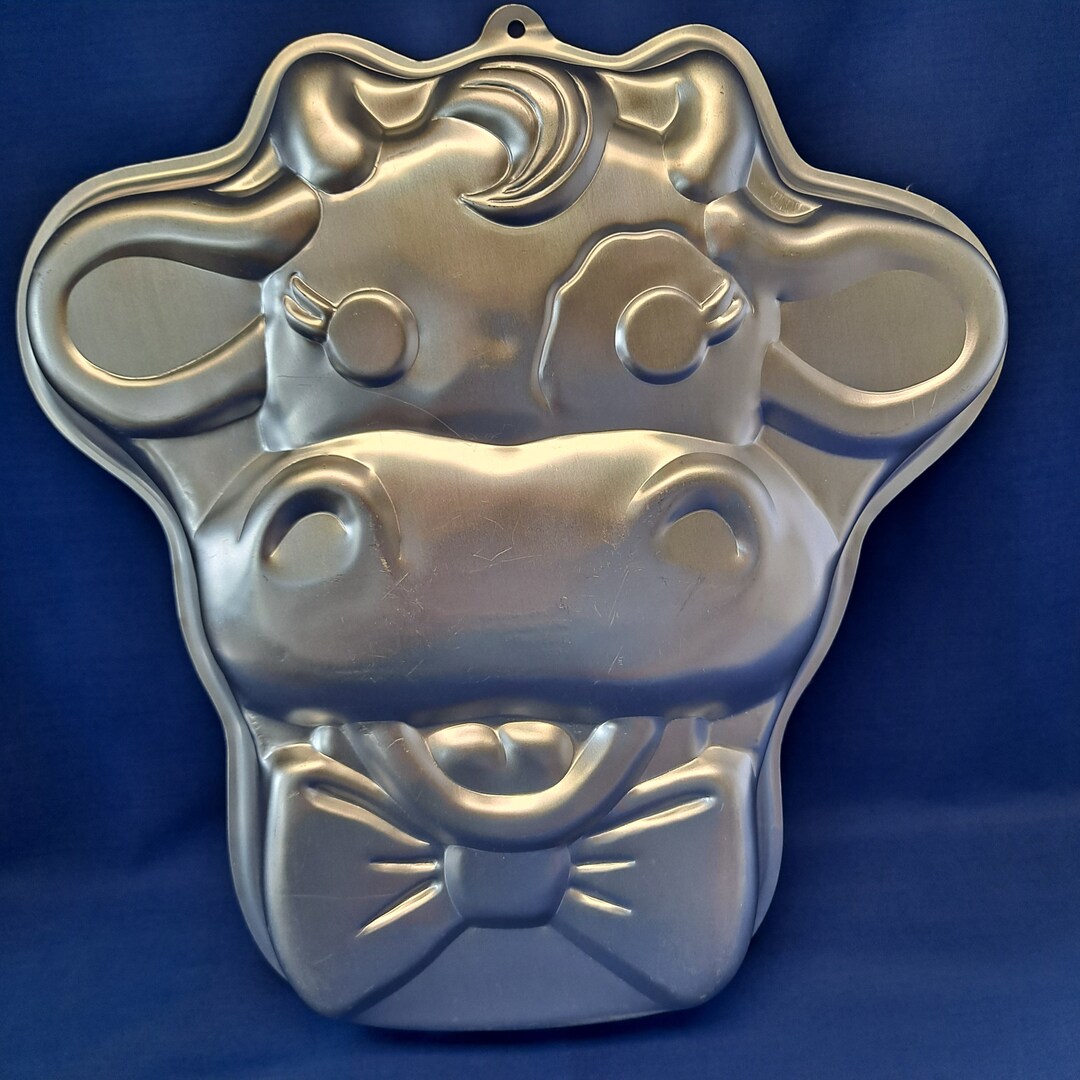 Vintage 1988 Wilton CUDDLES the COW Cake PAN Baking Mold 2105-2875 ...