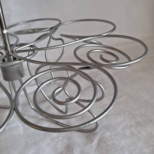 Metal 3 TIER CUPCAKE STAND Dessert Holder Display Wire Holds 13 Muffin ...