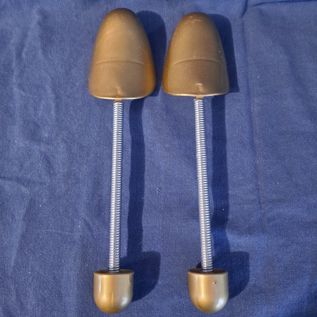 Plastic SHOE TREES W/spring Coil 10 3/4" Keeper Stretcher Form Shaper ...