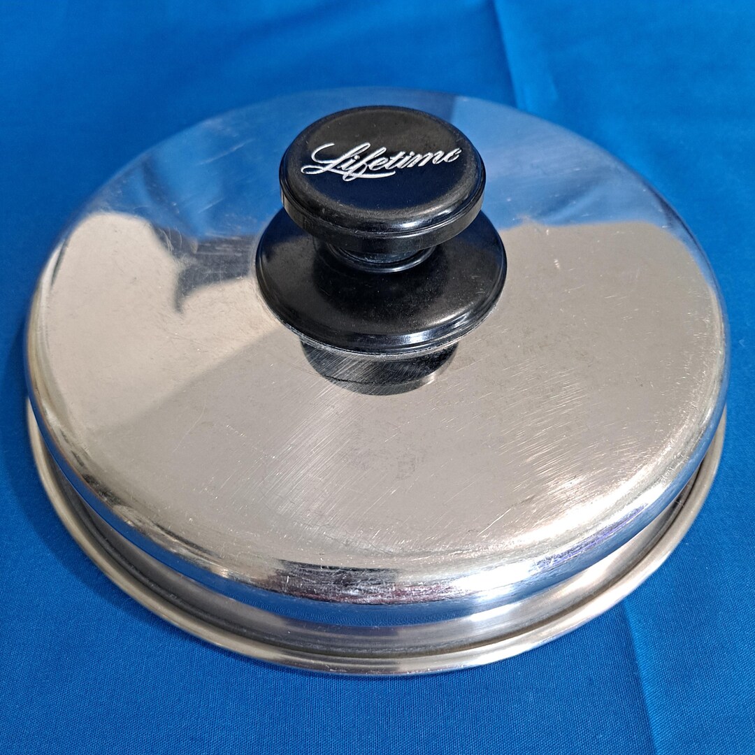 LIFETIME Replacement LID 6 3/4" Metal Saucepan Cover Pot Pan Skillet ...