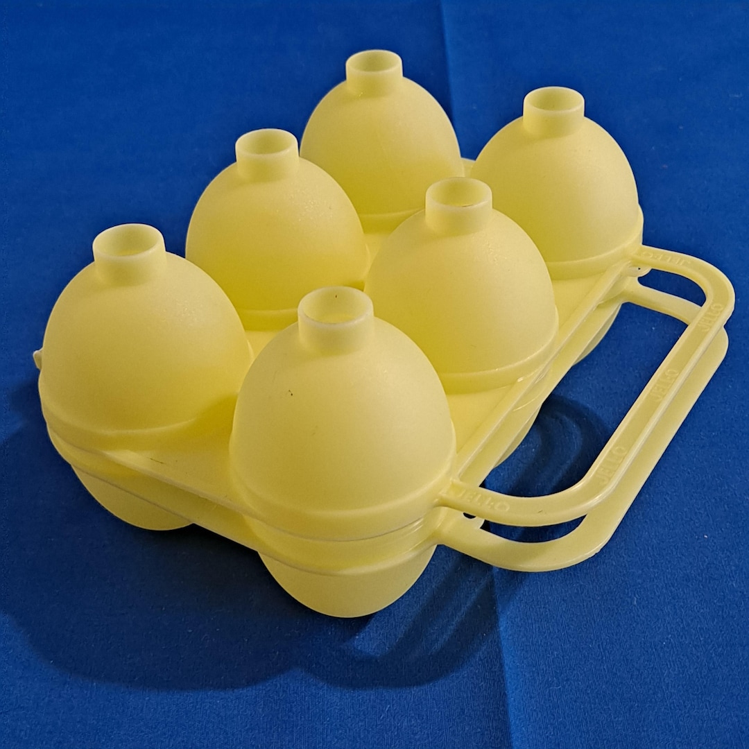 Jello Jigglers EASTER EGG MOLD Jell-o 6 Shaped Shots Candy Gelatin ...