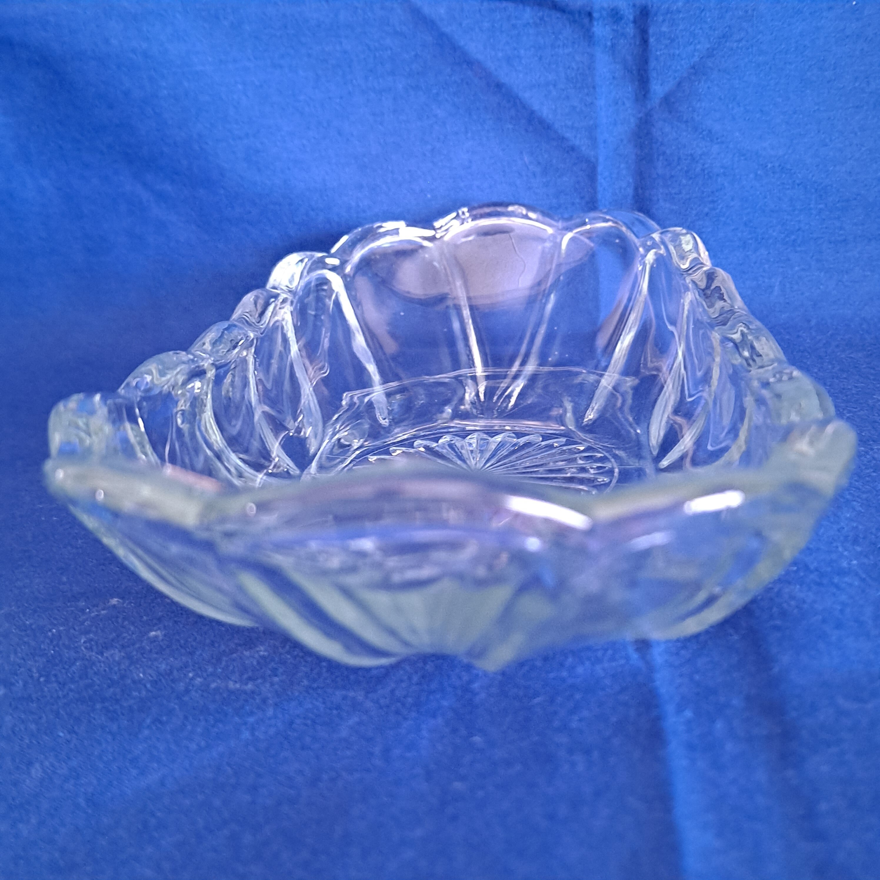 Vintage 6 Anchor Hocking BANANA SPLIT BOATS Clear Glass Soda Fountain ...