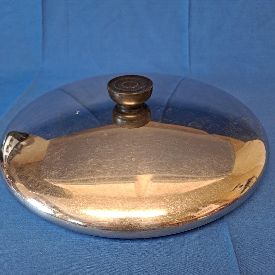 Vintage REVERE WARE Replacement LID 9 3/4 Metal Cover Pot Pan Skillet ...