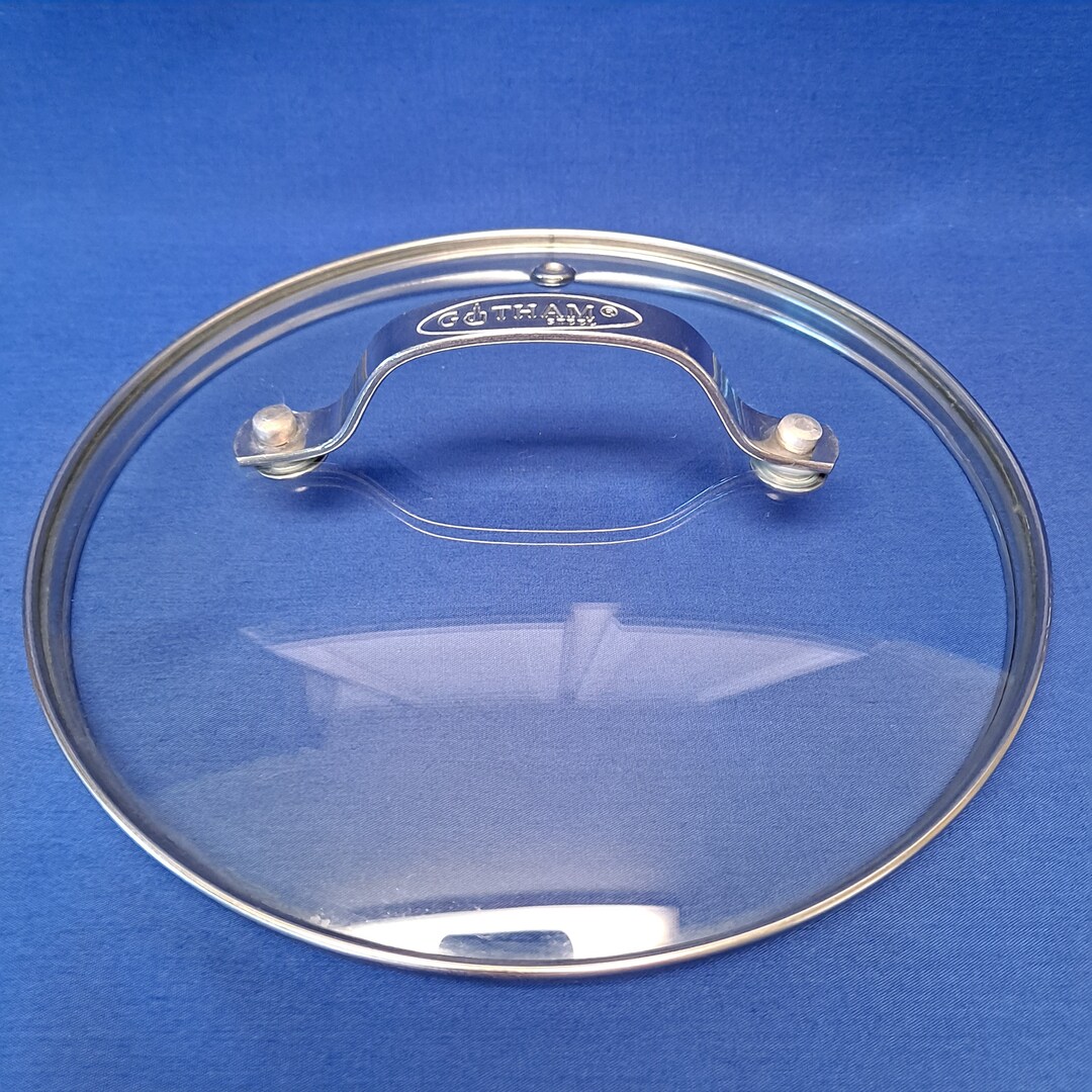 Gotham GLASS REPLACEMENT LID 7 Metal Handle Cover Pot Sauce Saute Pan ...