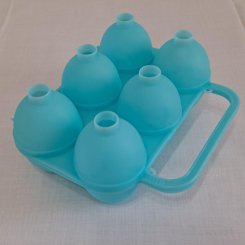 Jello Jigglers EASTER EGG MOLD Jell-o 6 Shaped Shots Candy Gelatin Ball ...