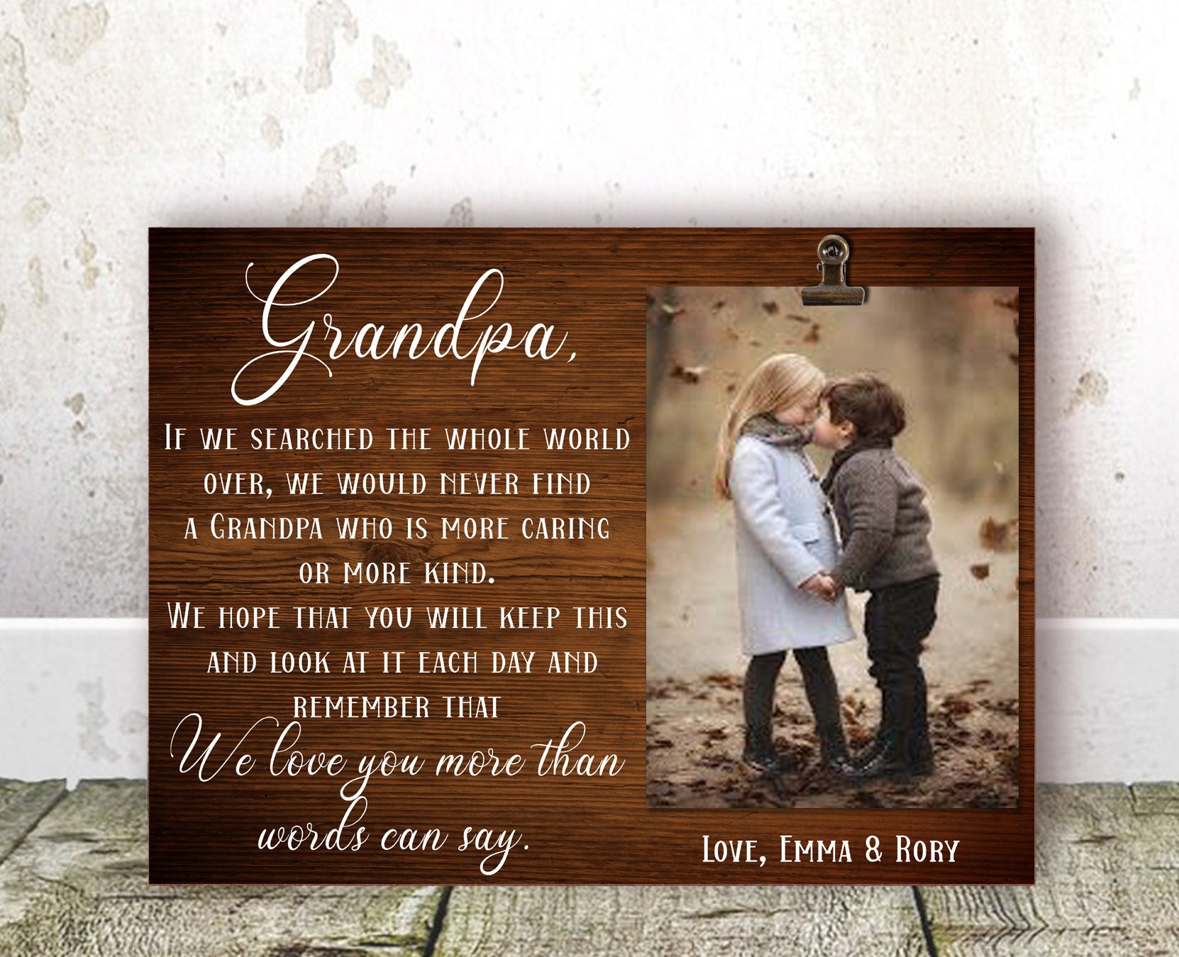 Fathers Day Gift for Grandpa Christmas Gift Grandpa Birthday | Etsy
