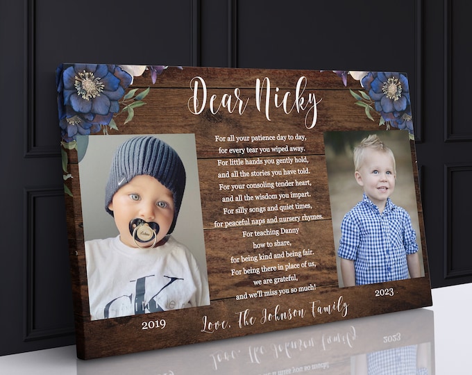 Preschool Teacher Gift Frame Daycare Provider Gift Child Care Provider ...