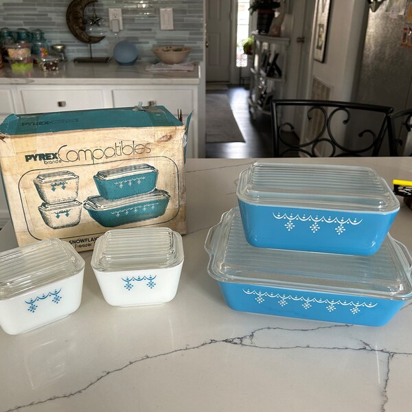 Pyrex Snowflake - Etsy