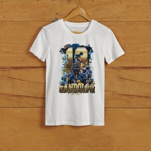 Personalized Football Picture T-shirt | Custom Photo Shirt for Game Day ...