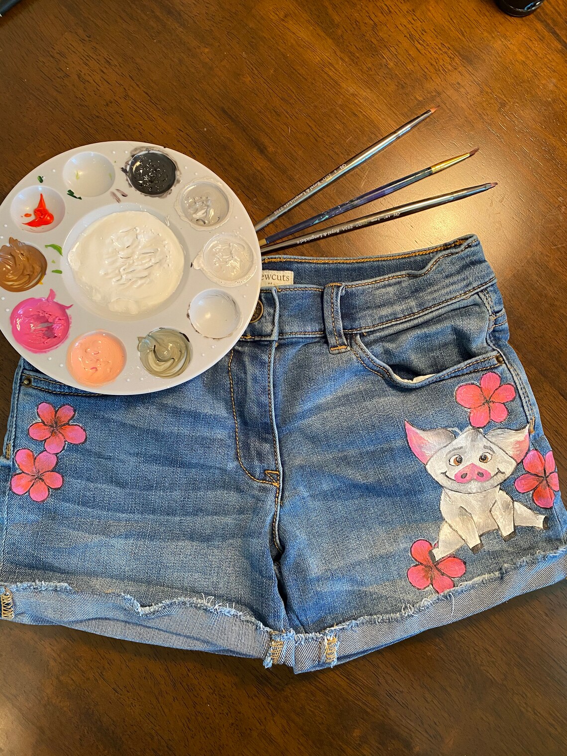Pua Girls Shorts Etsy