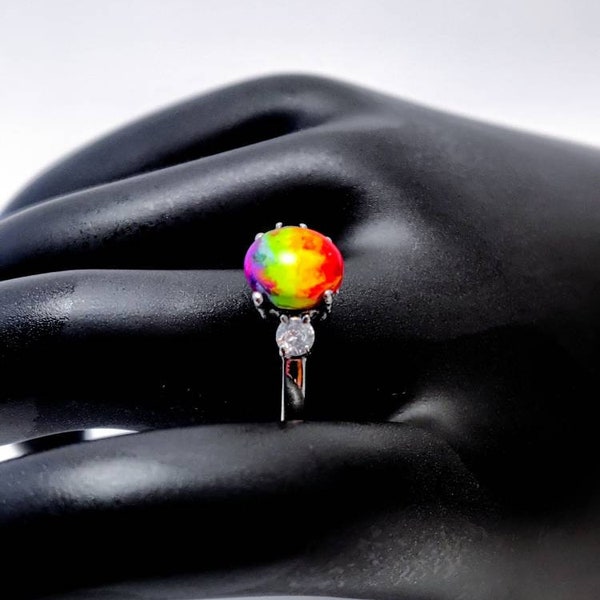 Gay Pride Ring - Etsy