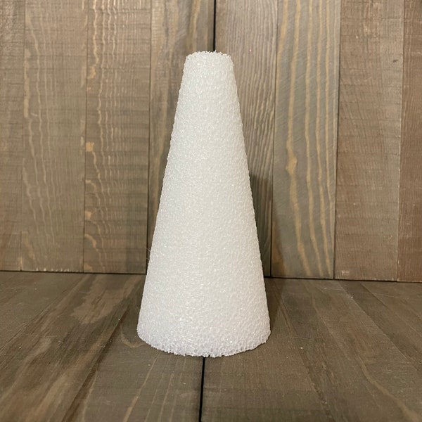 Styrofoam Cone for Crafts - Etsy