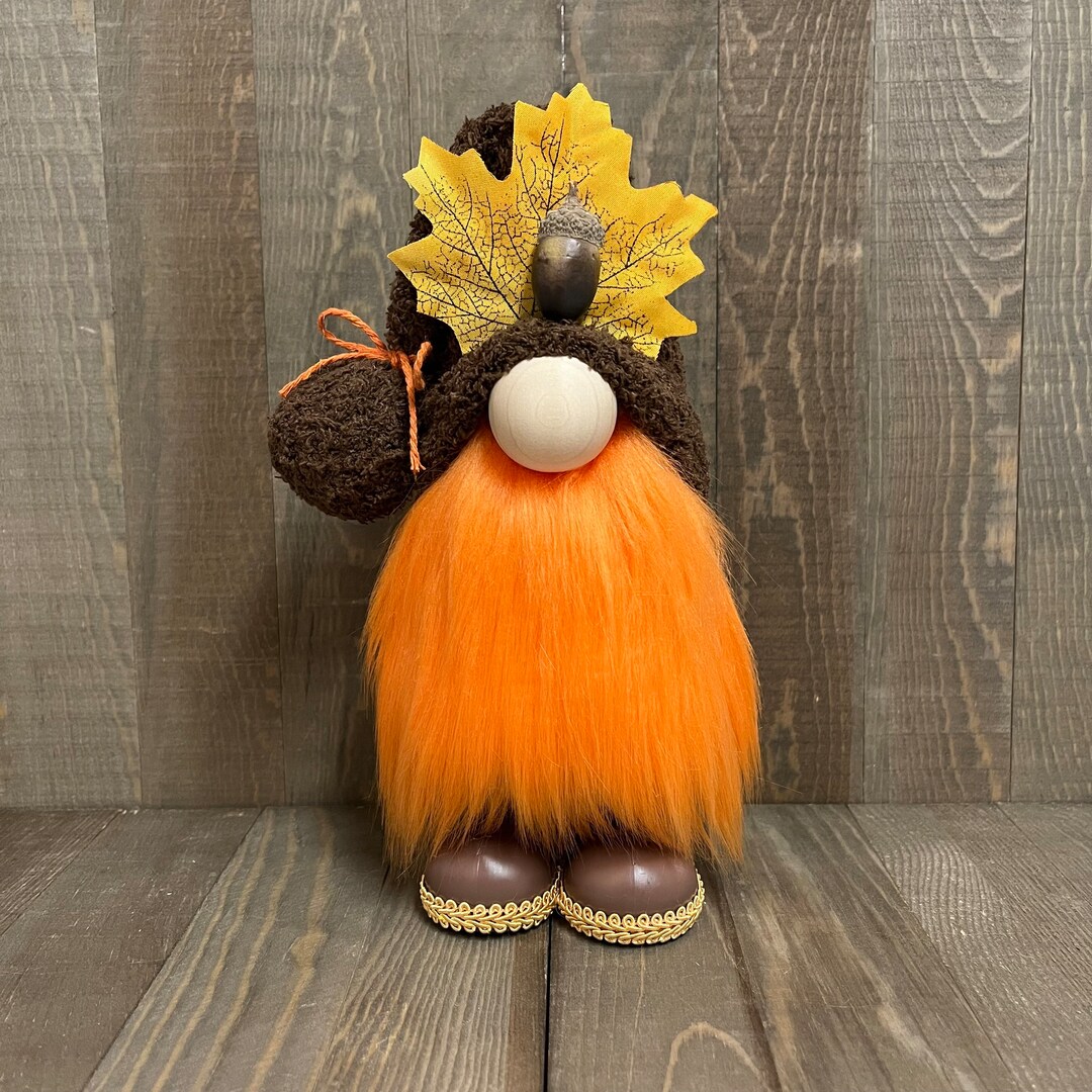 Fall Leaf Gnome, Fall Gnome, Thanksgiving Decoration - Etsy