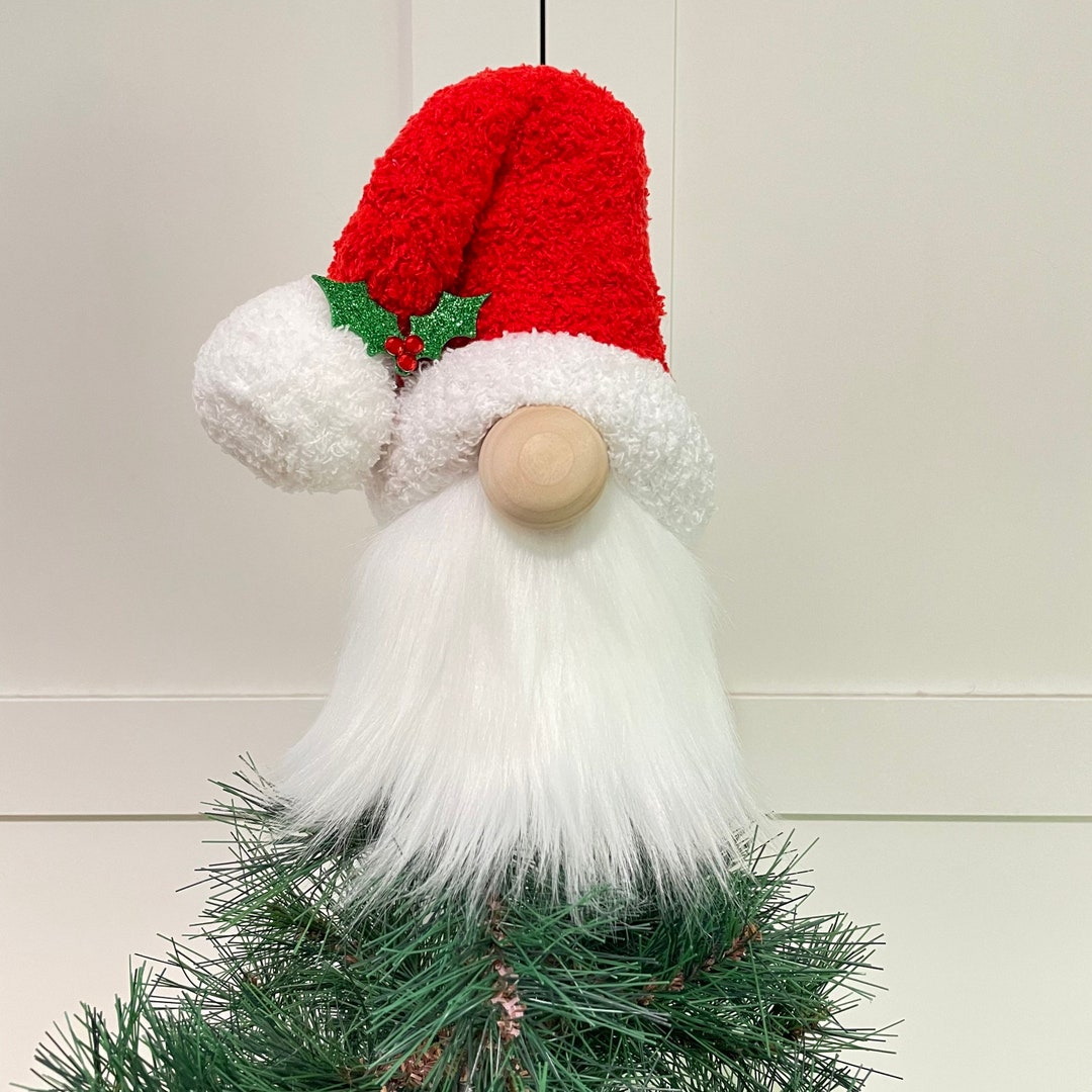 Santa Gnome, Christmas Gnome, Holiday Gnome, Santa Claus Gnome, - Etsy