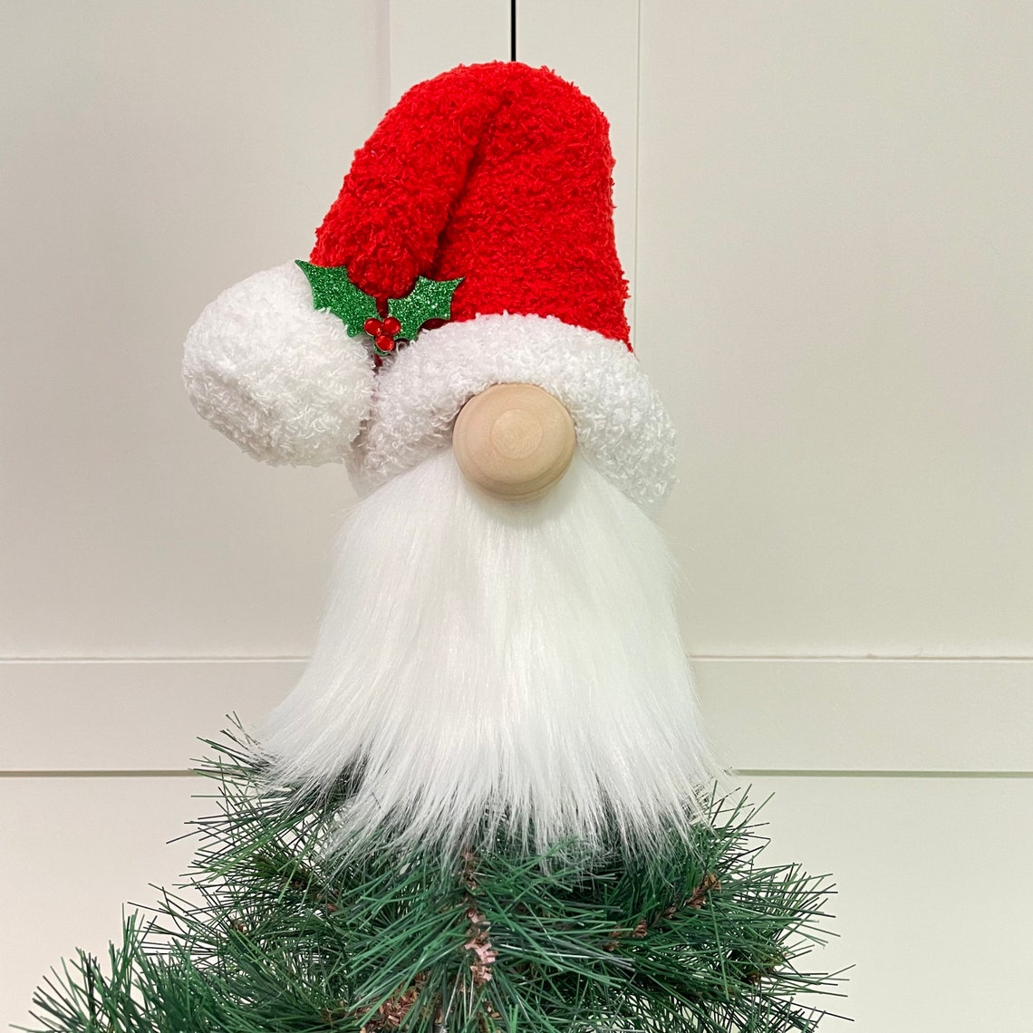 Santa Gnome Christmas Gnome Holiday Gnome Santa Claus - Etsy
