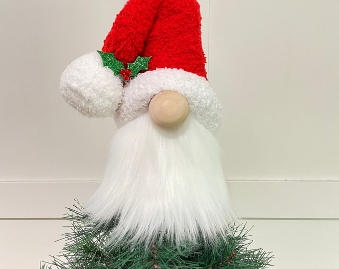 Santa Gnome, Christmas Gnome, Holiday Gnome, Santa Claus Gnome, - Etsy