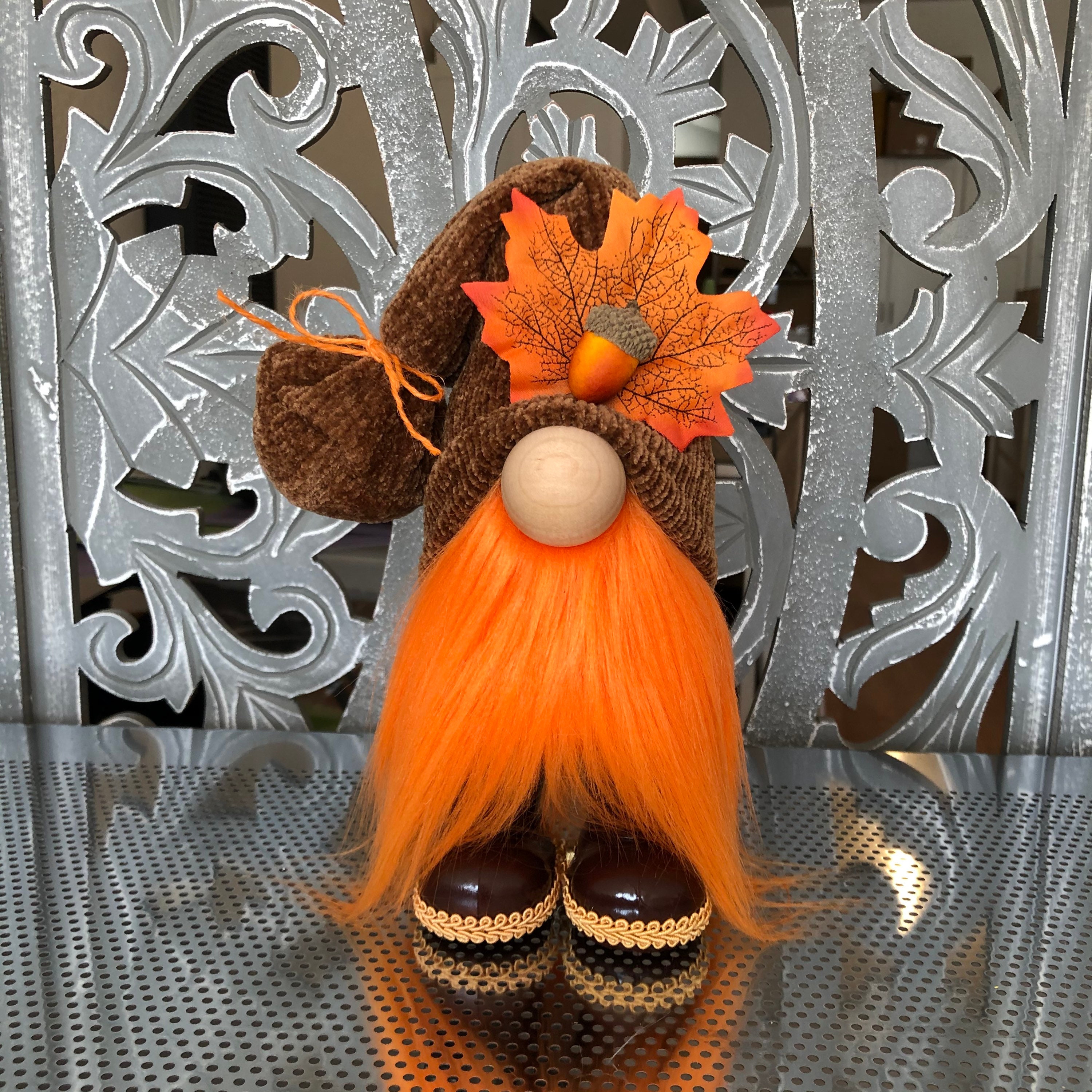 Fall Gnome Autumn Gnome Fall Leaf and Acorn Gnome | Etsy
